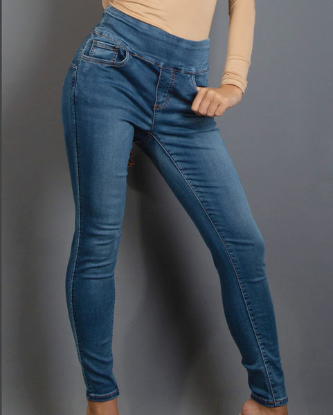 Blue Skinny Jeans – Pretty Parade Boutique